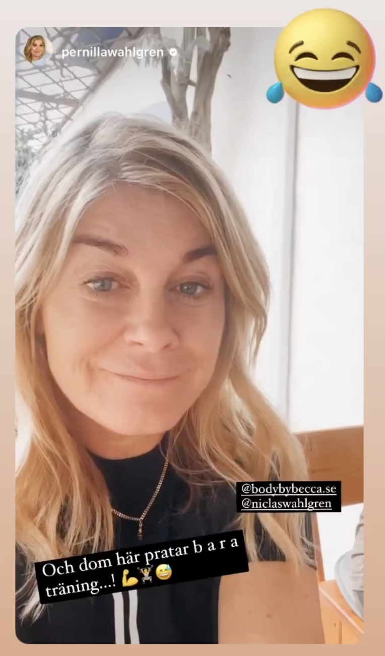 Pernilla Wahlgrens första ord om Niclas Wahlgrens nya flickvän Rebecca