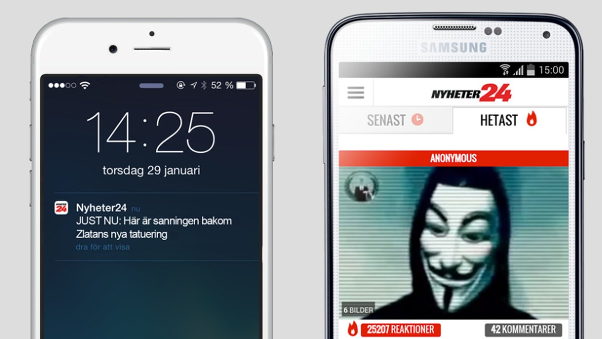 Spana in Nyheter24:s nya app – och ladda ner den redan i dag