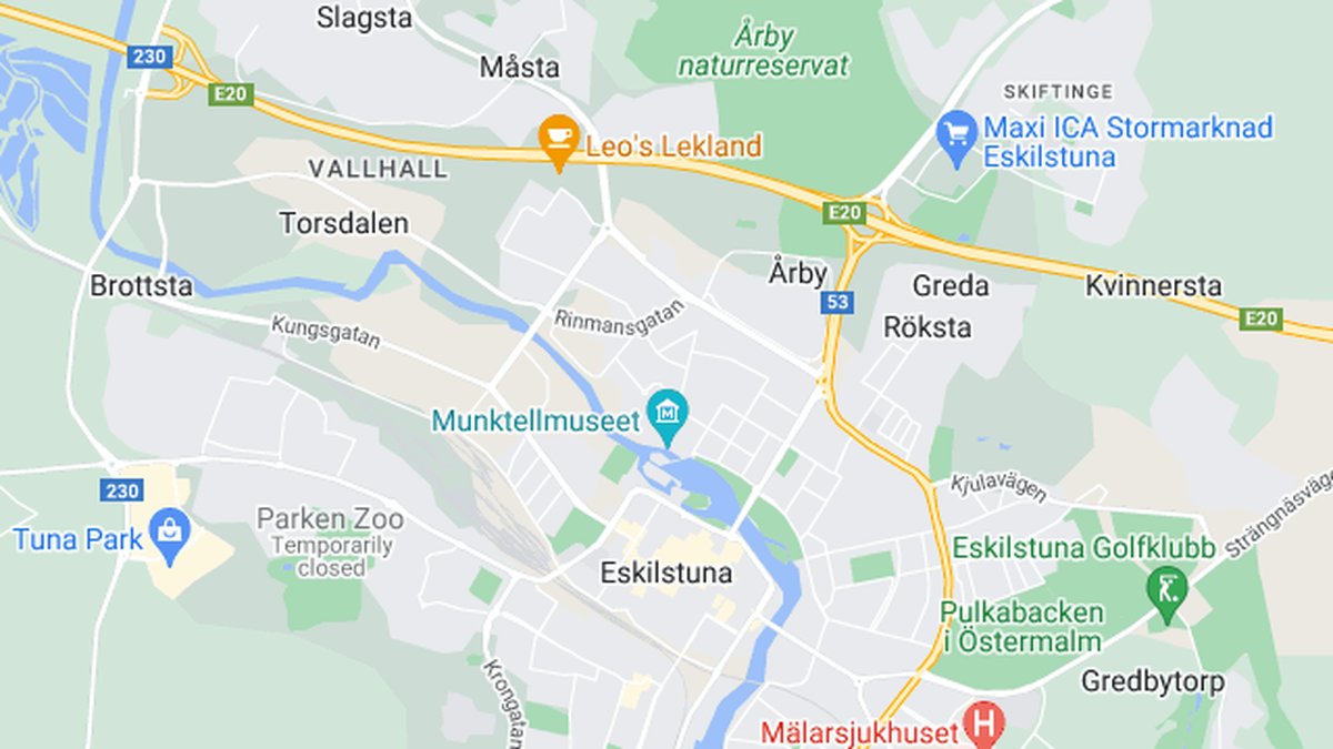 Polisen rapporterar om olaga hot, Eskilstuna