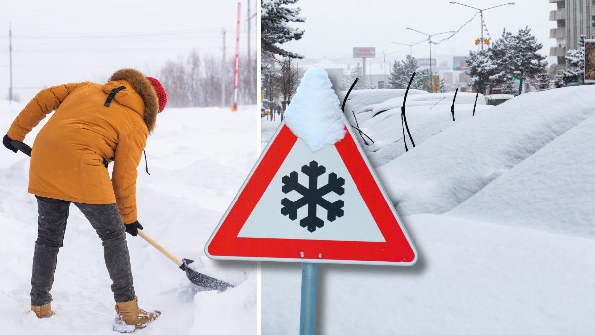 SMHI går ut med orange varning – här kommer mer snö