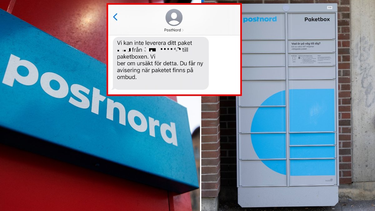 Det händer med ditt paket när Postnord-boxen är full