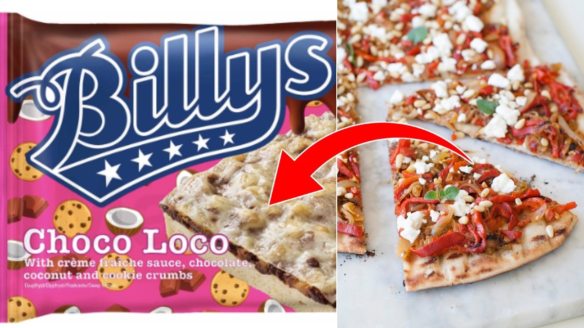 Pizza med choklad? Så smakar Billys nya Choco Loco