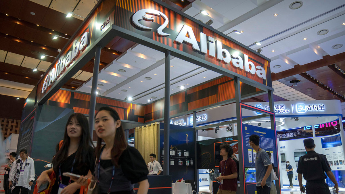 Alibaba draglok på Asienbörser
