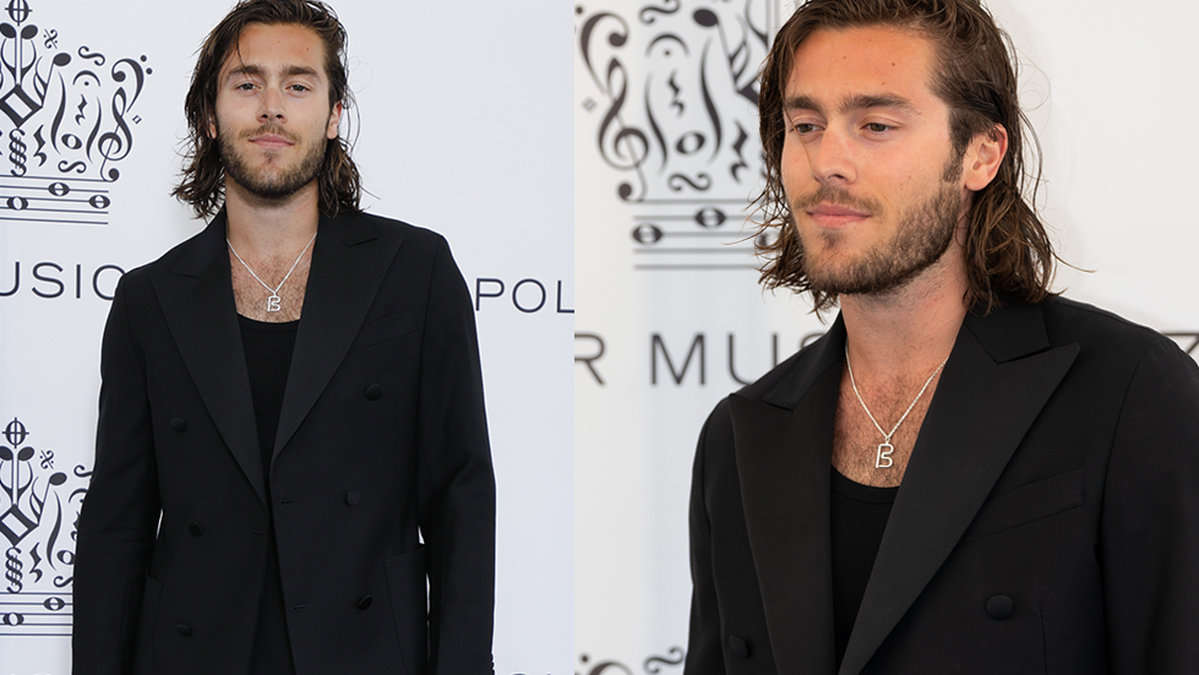 Benjamin Ingrosso gick på Polarpriset i långklänning: "Speciellt för..."