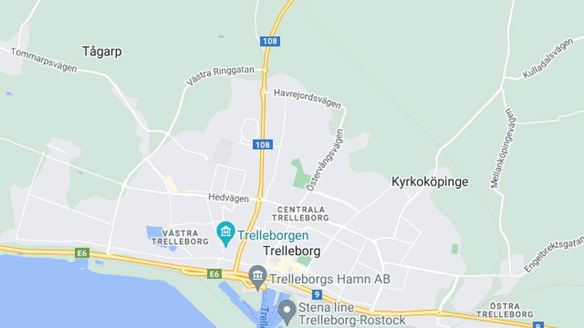 Trelleborg: Polisen rapporterar om brand