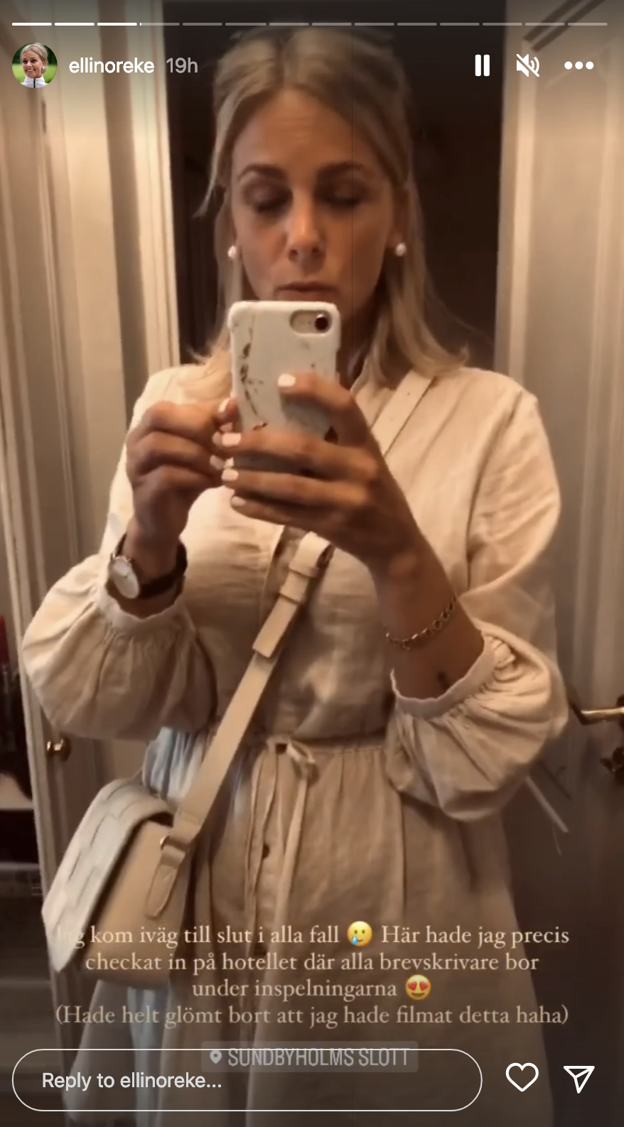 Bonde-Ellinor delar hemligt material från Philips gård