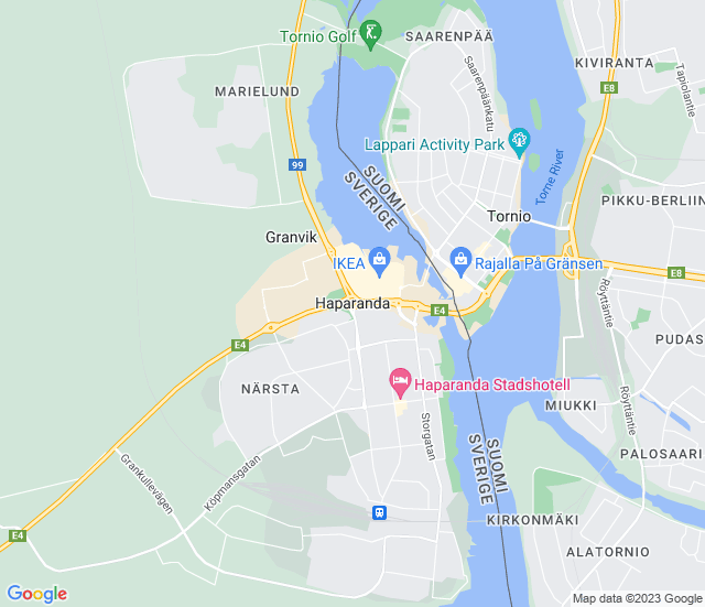 Polisen rapporterar om brand, Haparanda