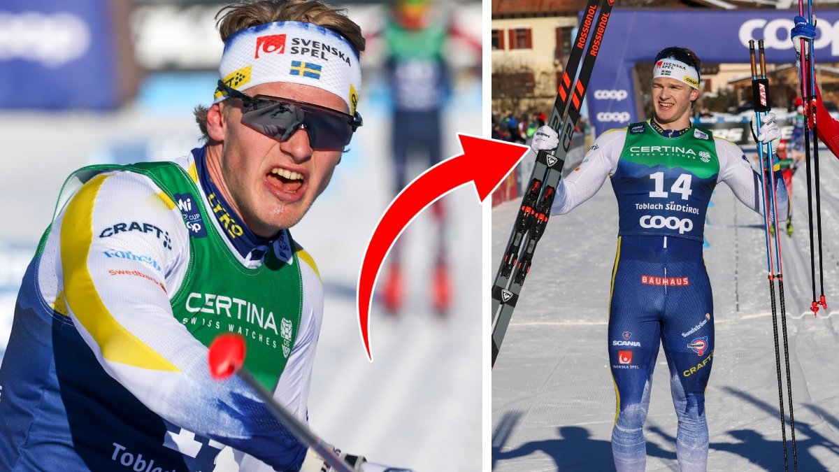 Edvin Anger tvåa i Tour de Ski
