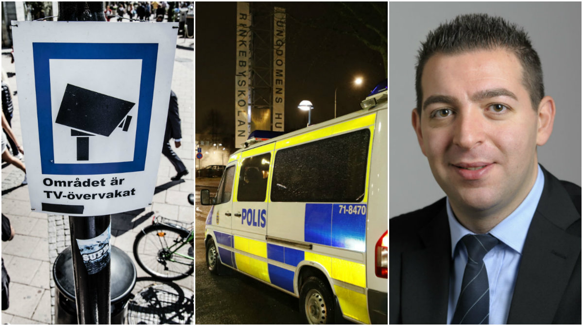 Roger Haddad (L): Kameraövervaka förorterna