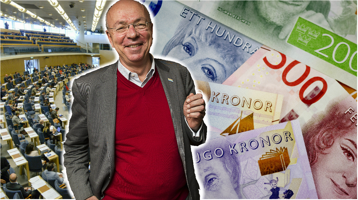 Moderaternas Dag Klackenberg tjänar mest av alla i riksdagen