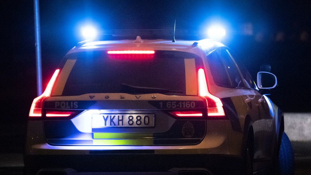 Kvinna våldtagen utomhus i Uppsala