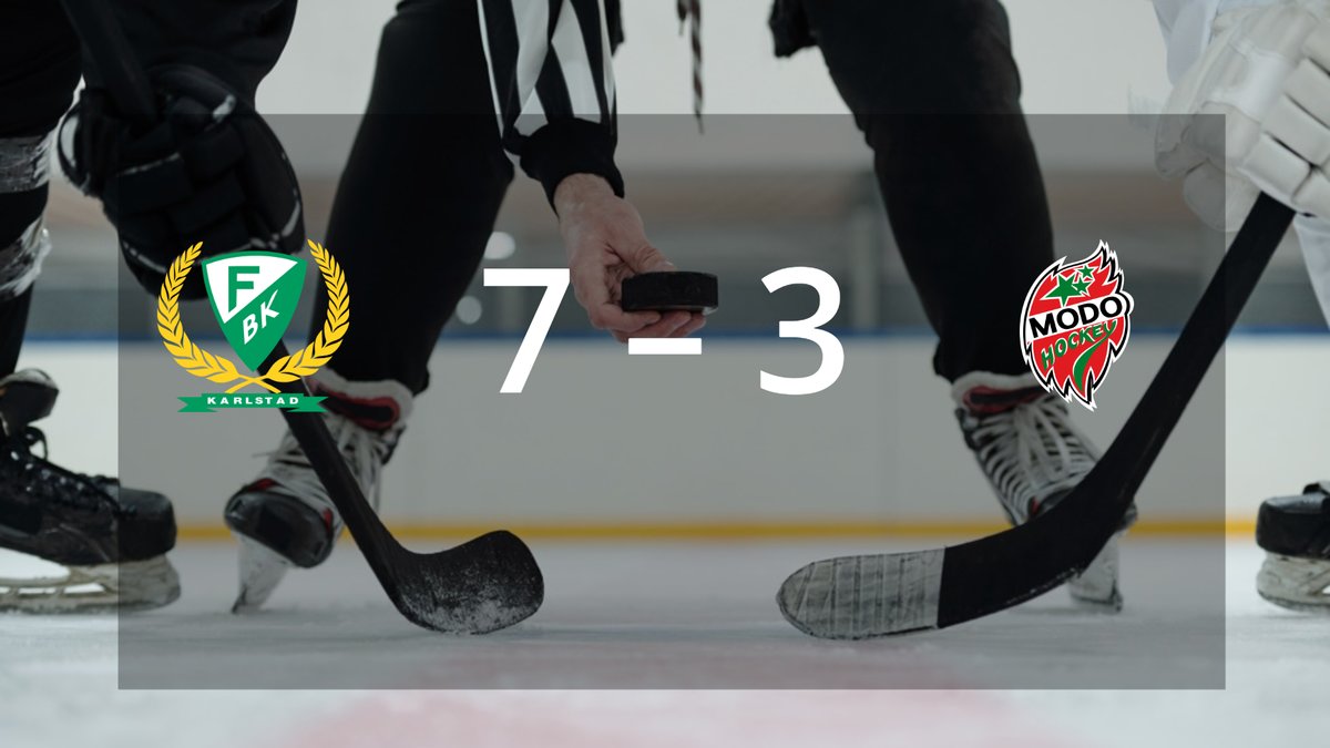 Tre poäng för Färjestad hemma mot Modo Hockey