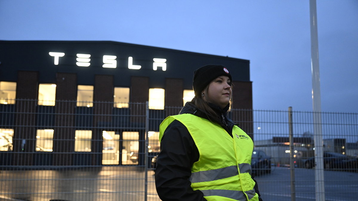 Facket om Tesla: Vi har rätt att strejka