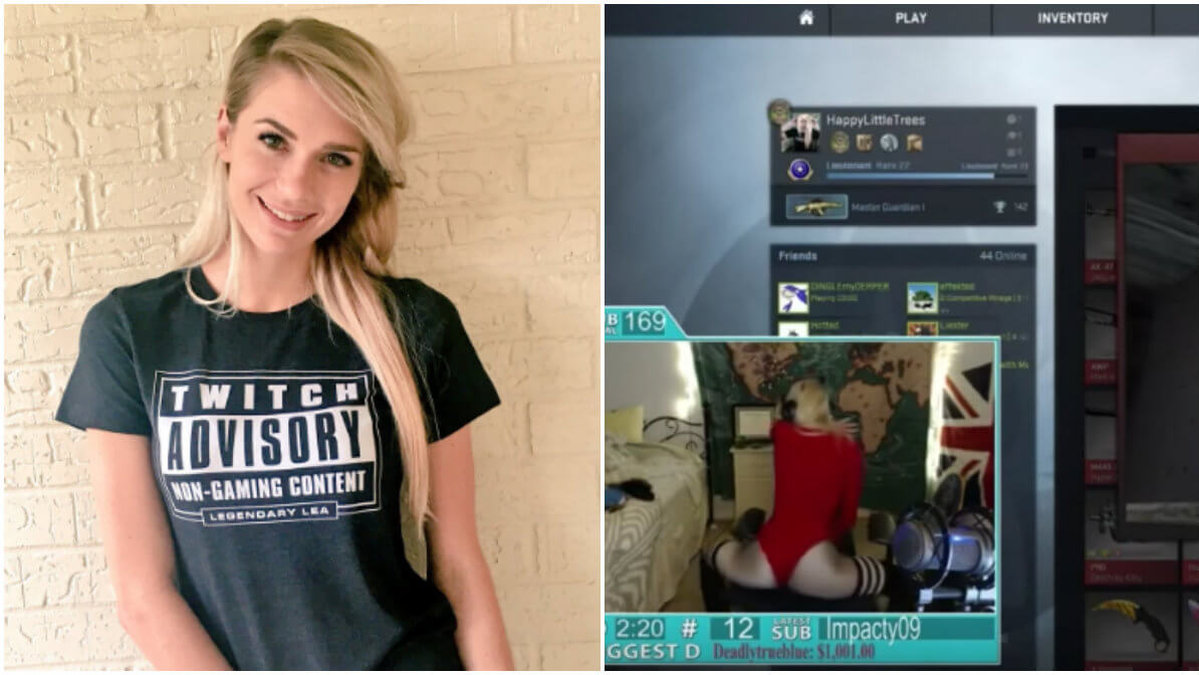 Tjej avstängd från Twitch – för att hon råkat visa vaginan