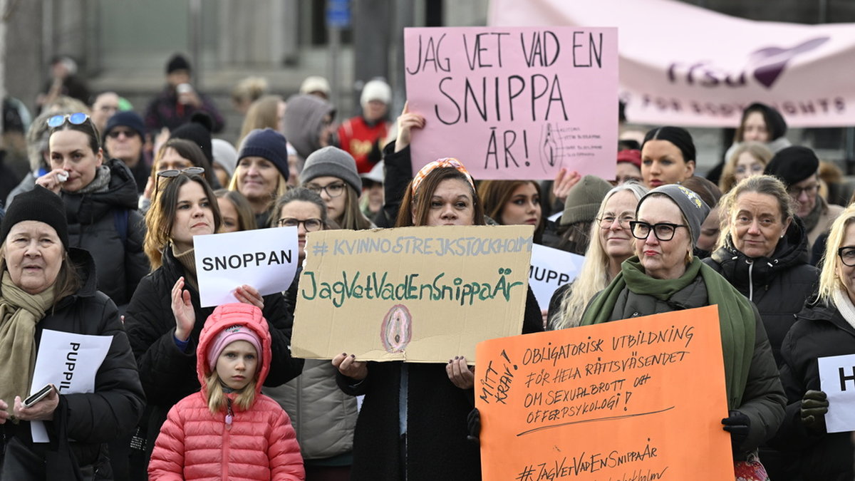Så hamnade ordet "snippa" i hetluften