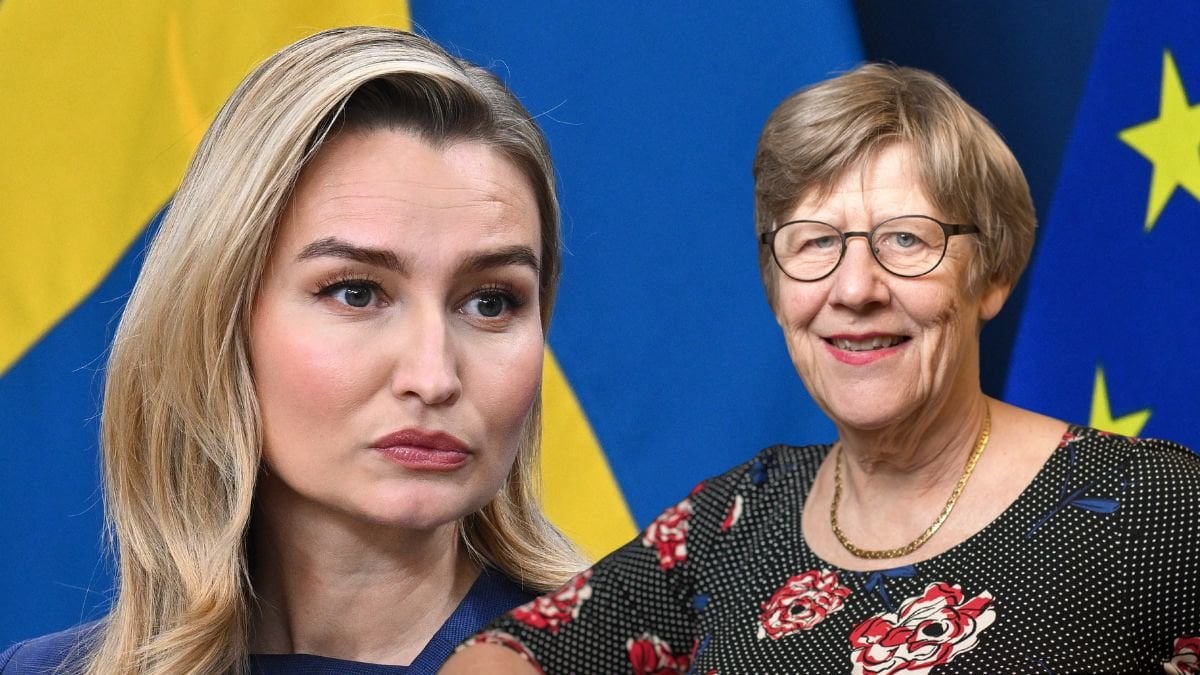 Ebba Busch backar Agnes Wolds kritiserade uttalande