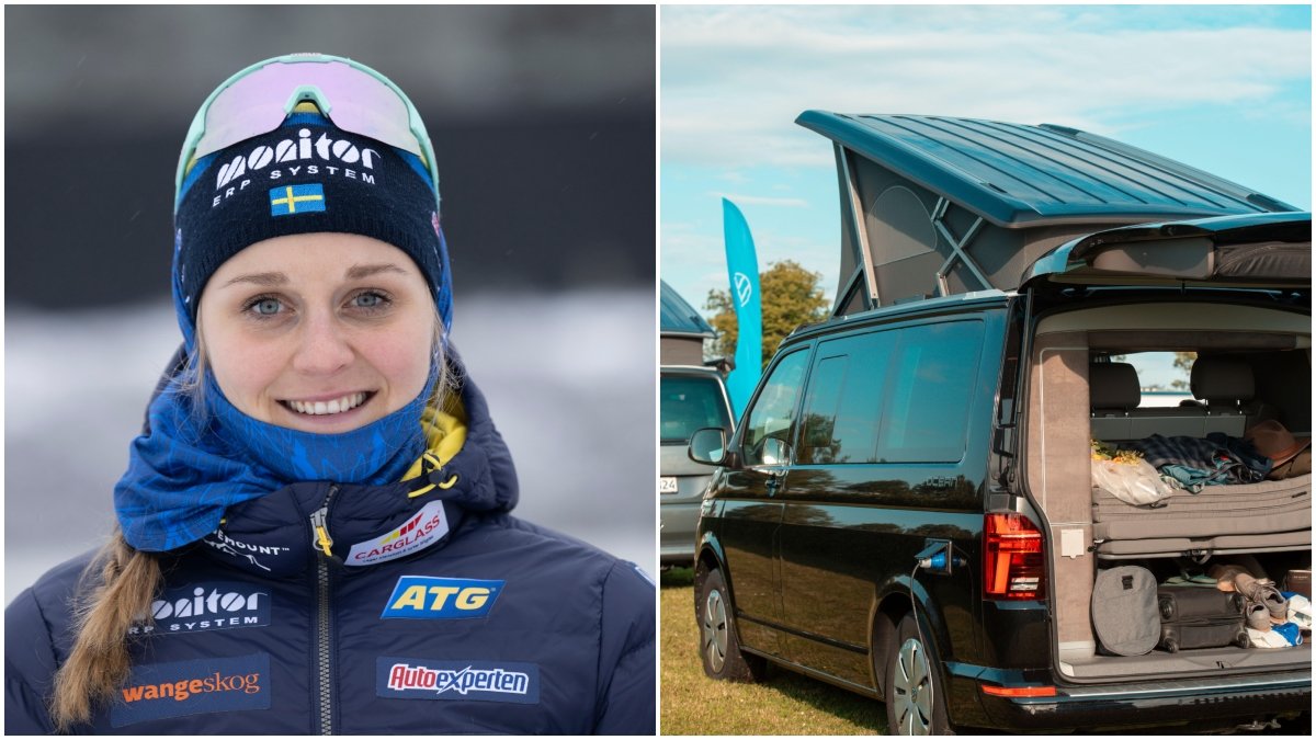 Stina Nilsson bor i en buss – berättar om valet