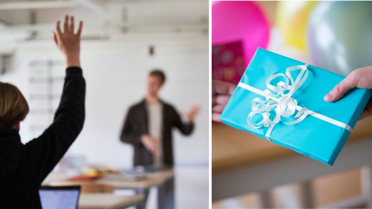 Presenter till lärare förbjuds på skolavslutningen