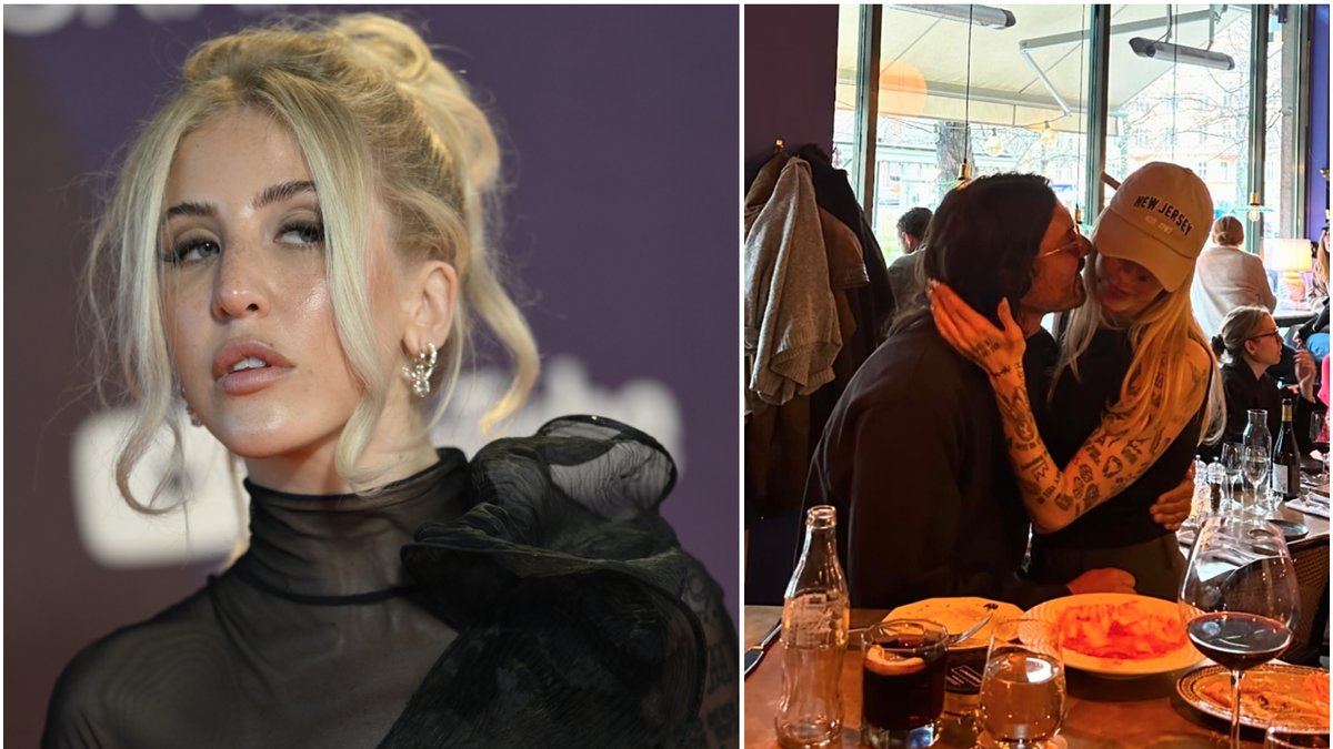 Här visar Peg Parnevik pojkvännen Sebastian de la Vega