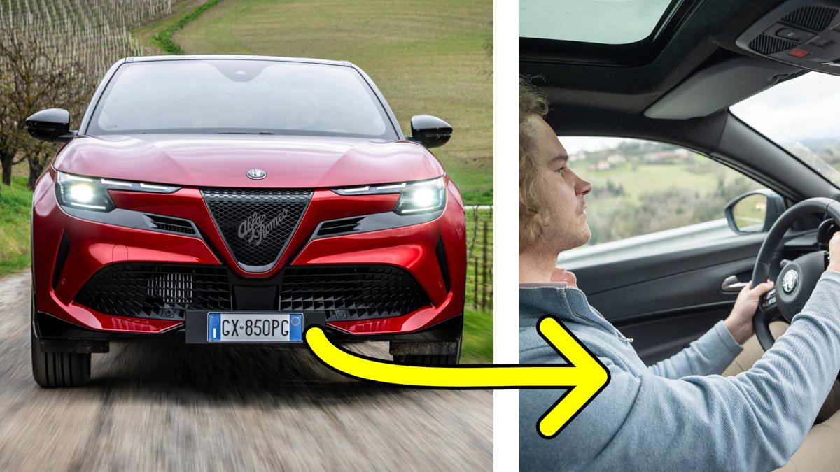 Så bra är nya Alfa Romeo Junior – hybrid med äkta körglädje?