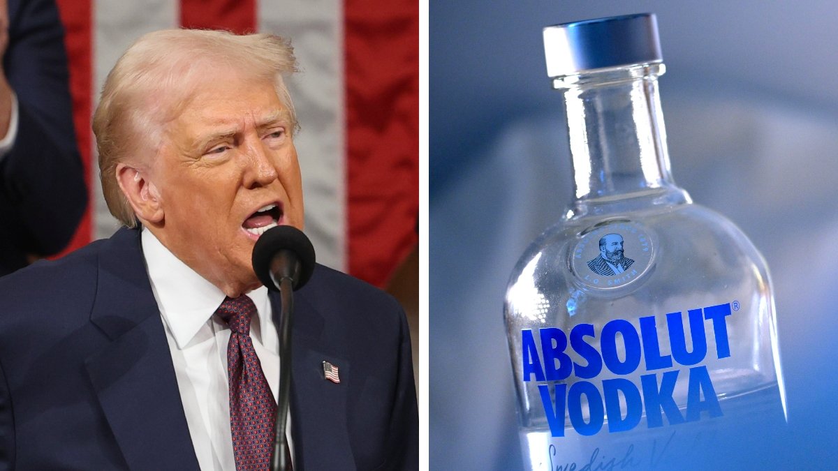 Trumps tullchock drabbar Absolut Vodka