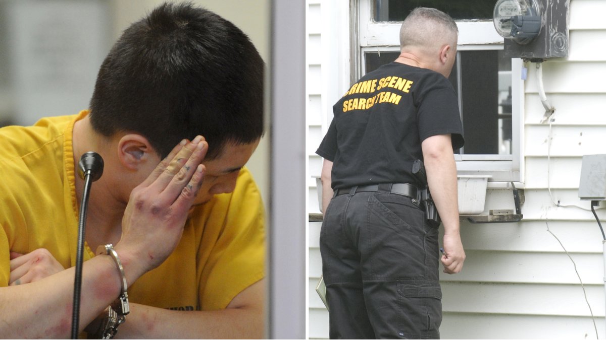 Man dödade paret och våldtog familjens 2-åring