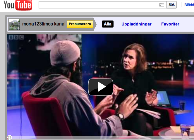 Mona Thwany stöder militant islamistgrupp