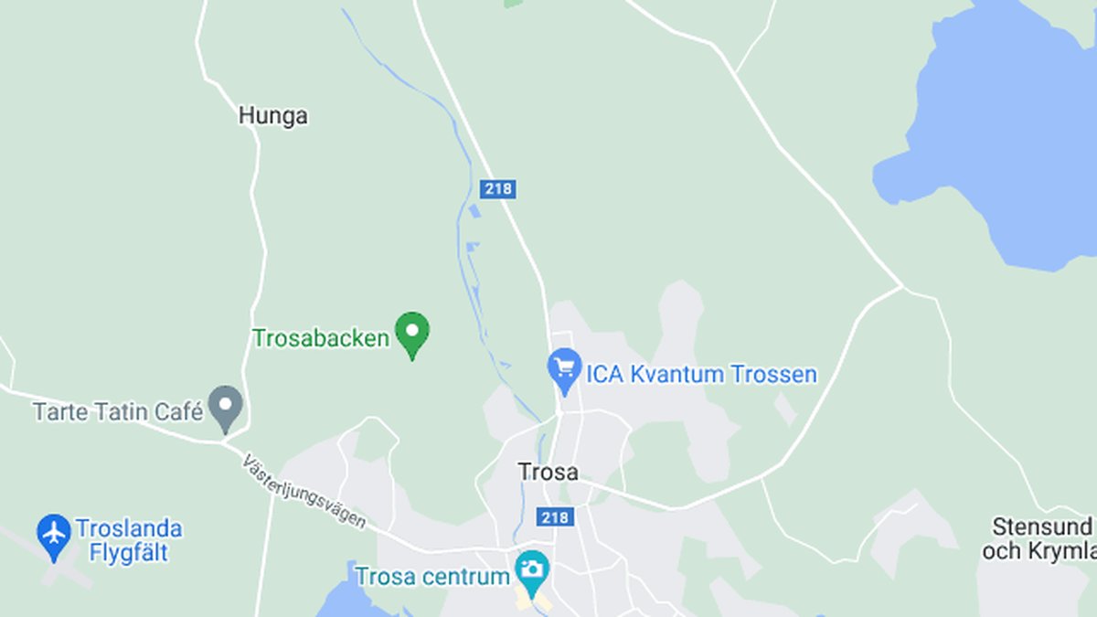 Brand i Trosa – räddningstjänsten på plats
