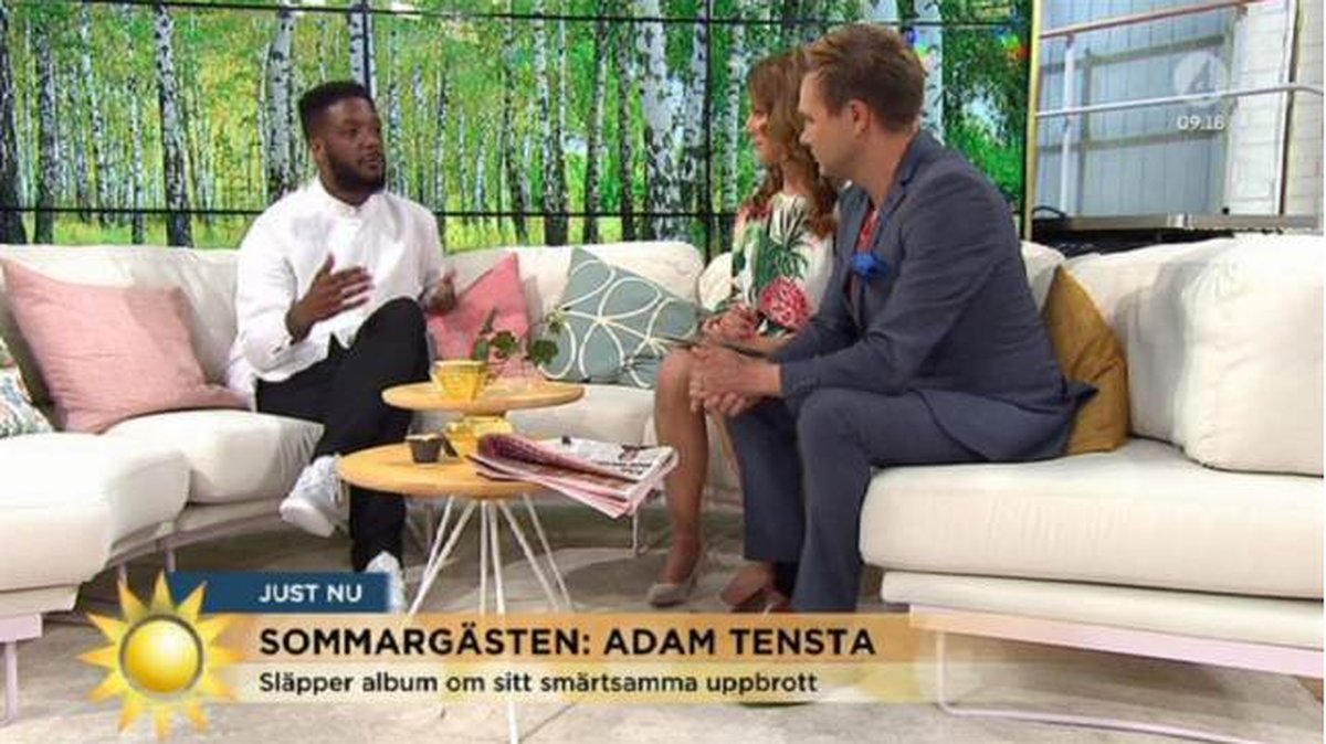 Därför lämnade Adam Tensta Nyhetsmorgon
