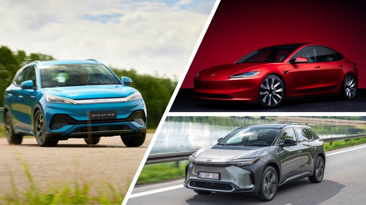 Rea på elbilar: Tesla, Toyota och BYD sänker priserna