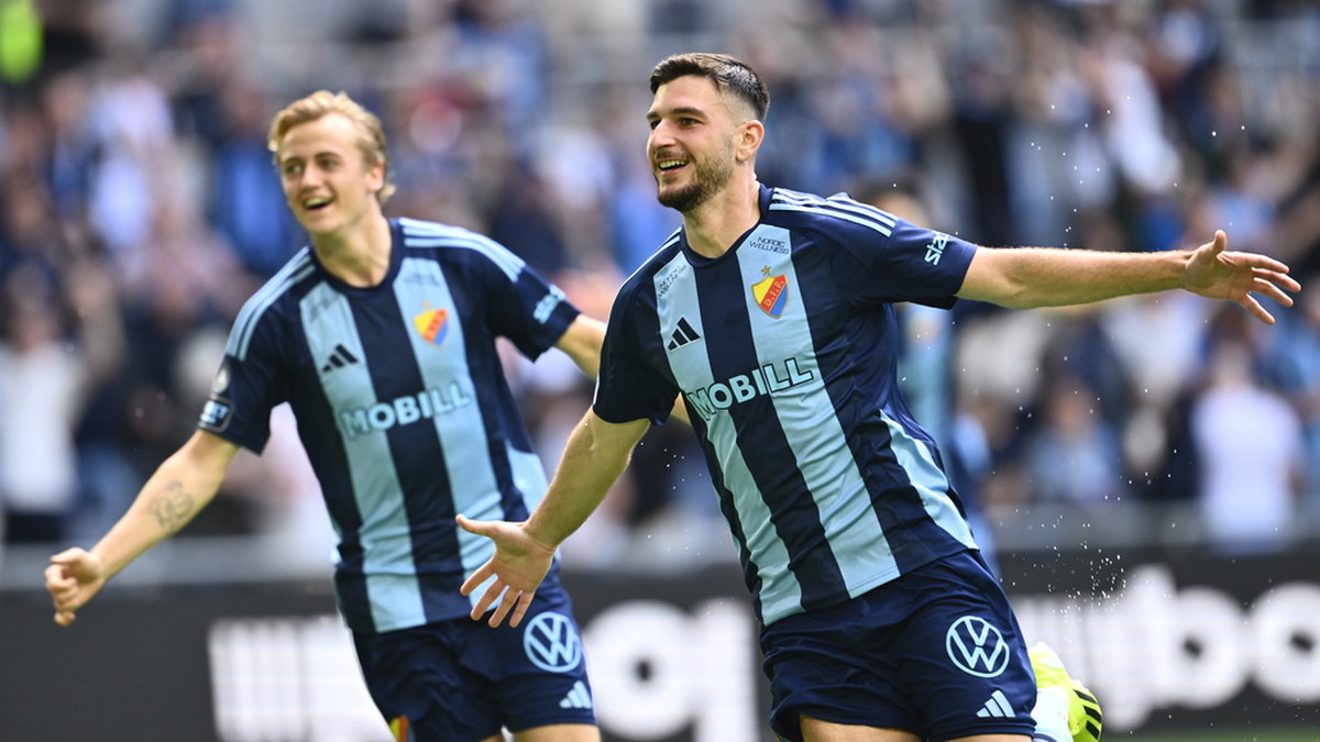 Tredje raka för Djurgården – hakar på i toppen