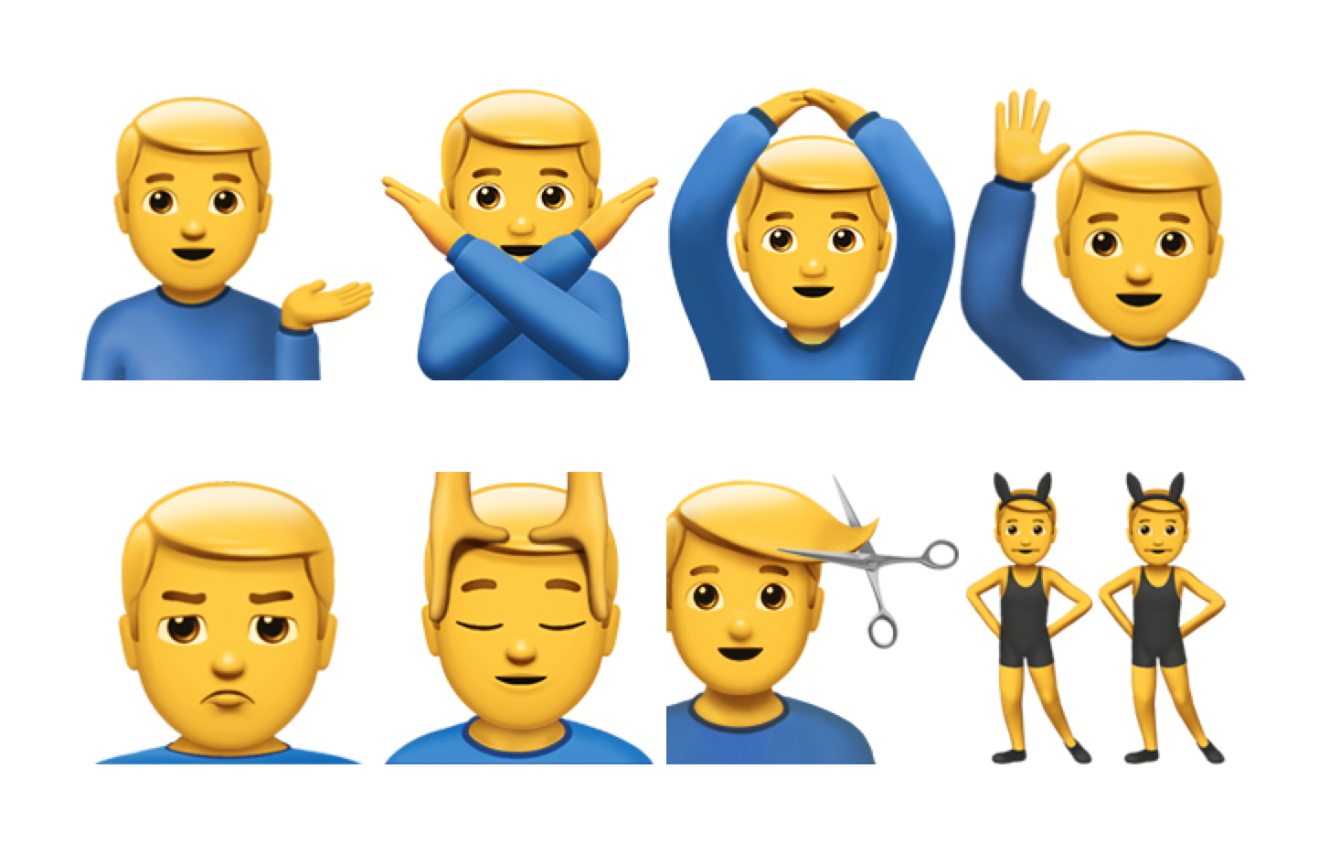 Här är alla nya emojis som kommer med iPhones nya uppdatering