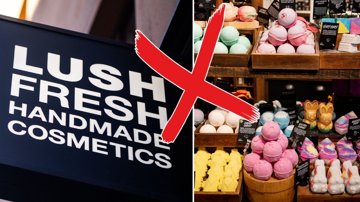 Lush stängde i solidaritet med Gaza – men inte i Sverige