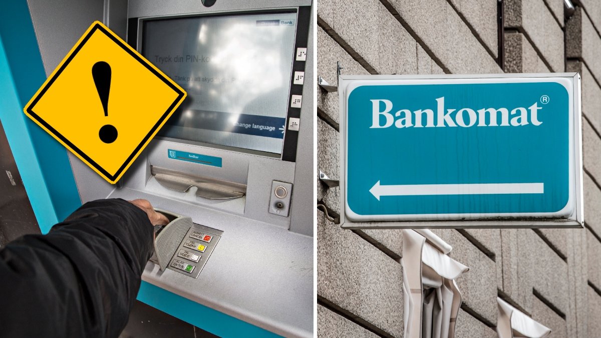 Avbryt uttaget direkt – om detta händer vid bankomaten
