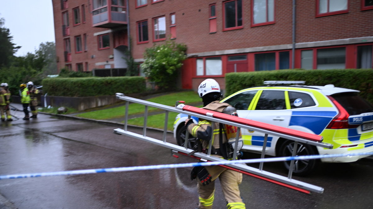 Explosion i norra Göteborg – en till sjukhus