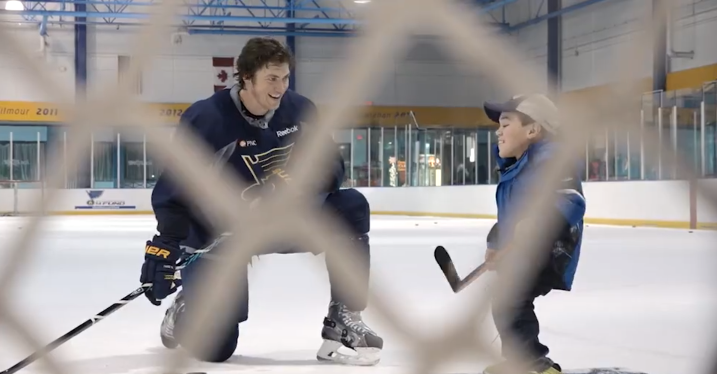 Kan inte sporta för sjukdomen – men här får han träffa sin idol