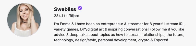 Allt om Emma Bliss: Familj, pojkvän och Twitch-succén