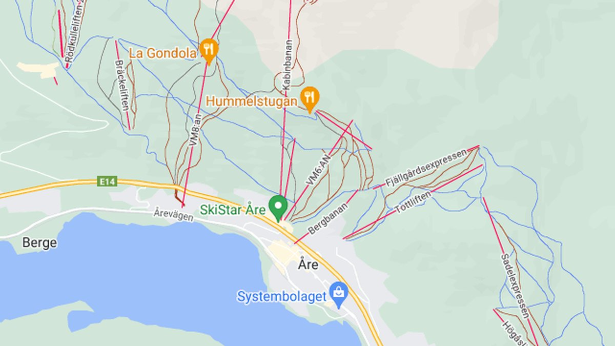 Polisen i Åre rapporterar om skadegörelse