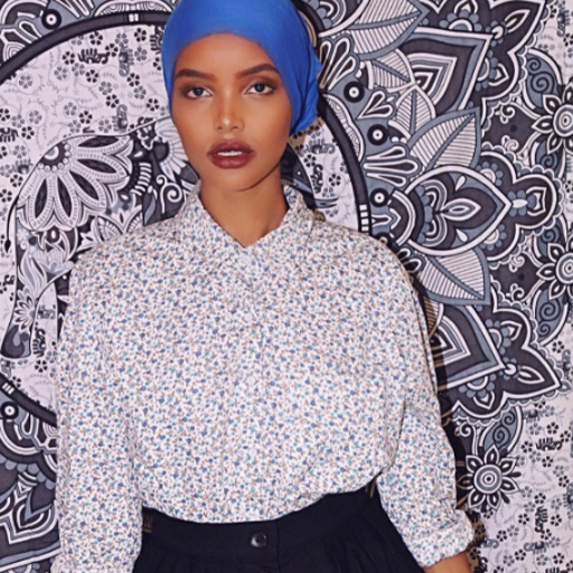 Halima, 19, bär hijab – nu spås hon bli nästa supermodell