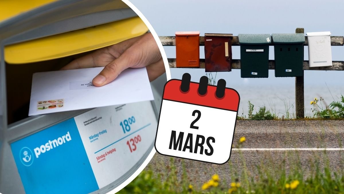 4 300 adresser får nytt postnummer 2 mars