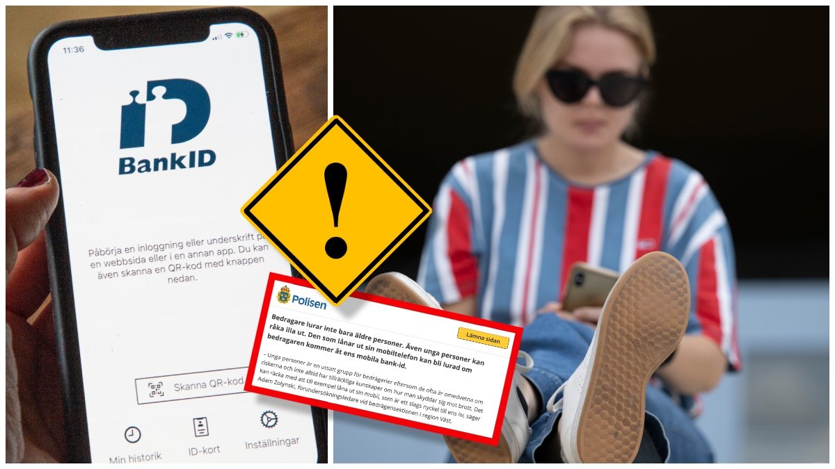 Ny varning för BankID–bluff: "Kan tömma dina konton"