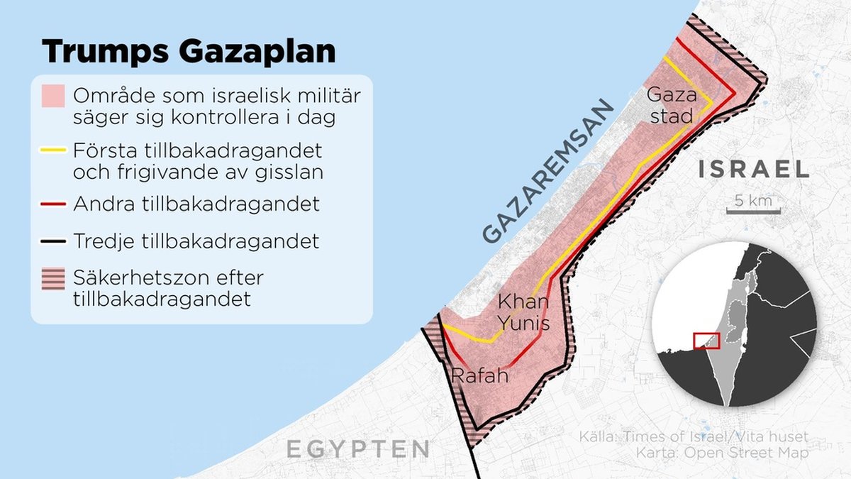 Vita husets 20 punkter för Gazafred