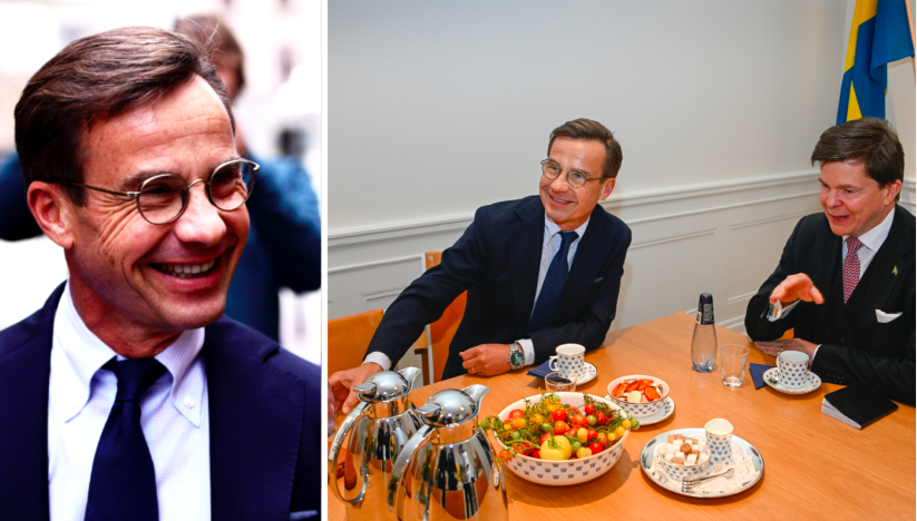 Ulf Kristersson väntas meddela regeringsbildning med KD och L, enligt uppgifter