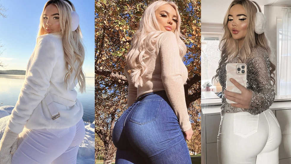 Har Amanda Lundgren opererat sin rumpa? Nu svarar hon