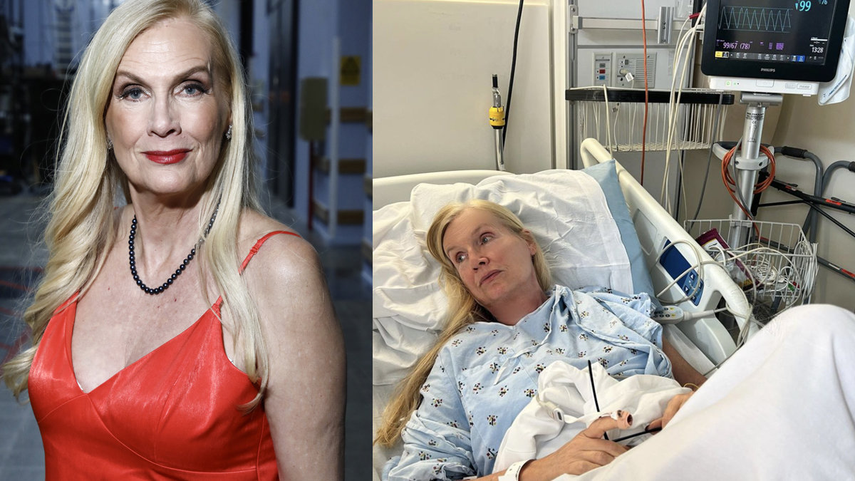 Gunilla Persson kvar på sjukhus: "Massa mediciner"
