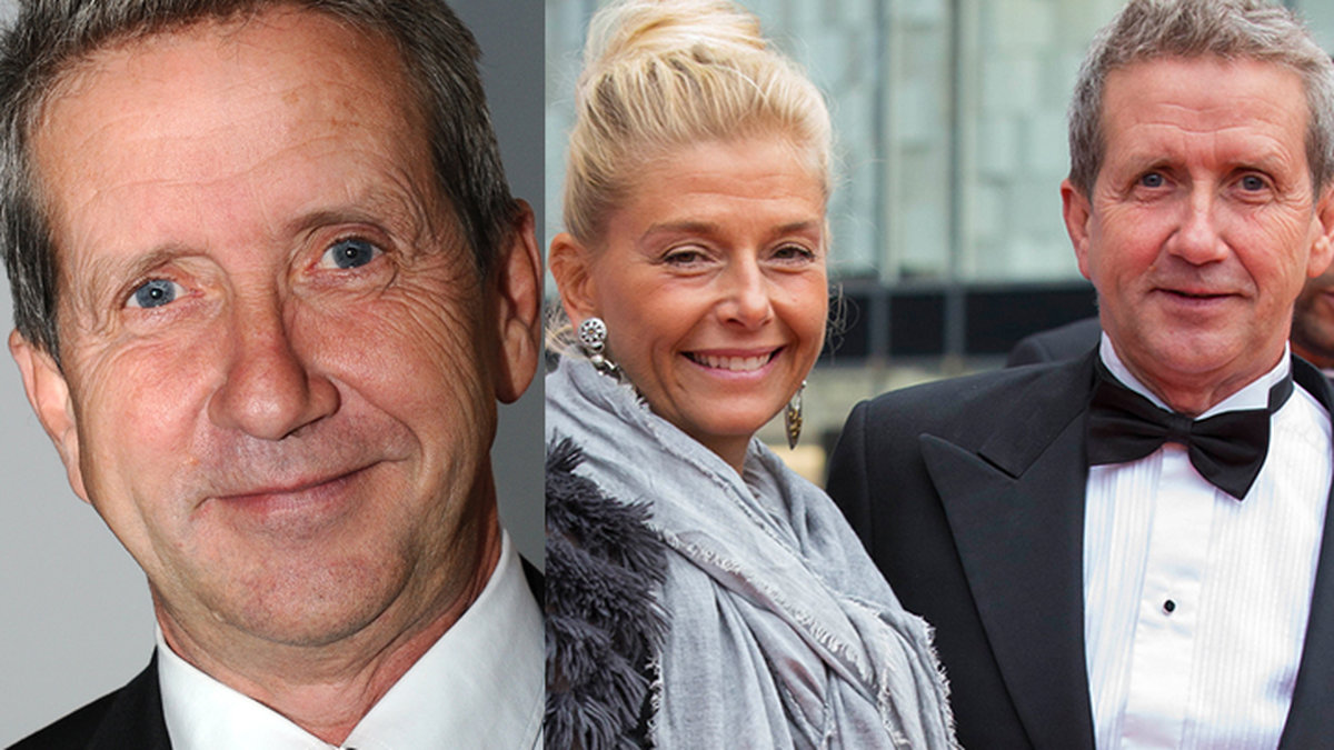 Så stöttas Martin Timell av sin fru Catarina