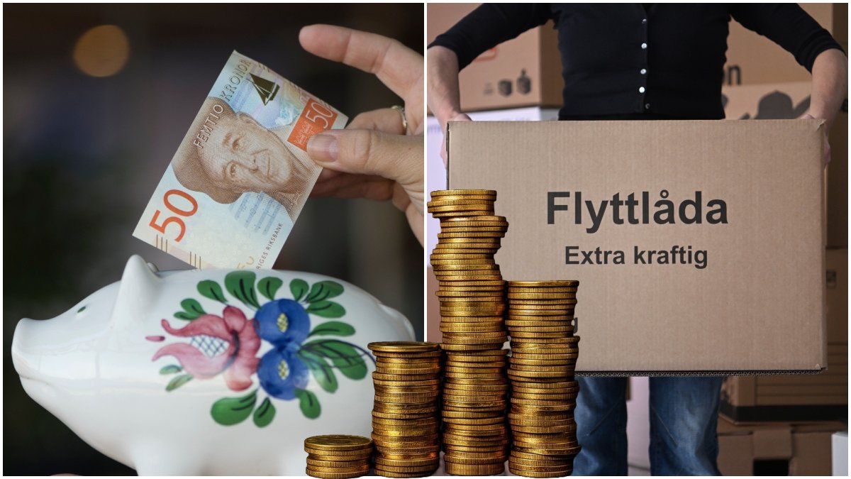 Spara 25 kronor per dag – ha råd med bostad om fem år