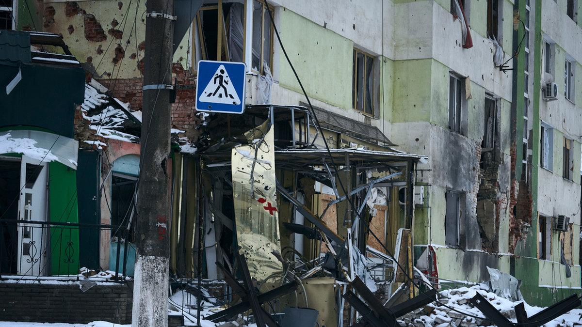 Bachmut står ännu emot