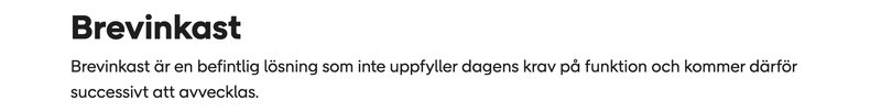 Tre platser där Postnord vill sluta dela ut brev 2025
