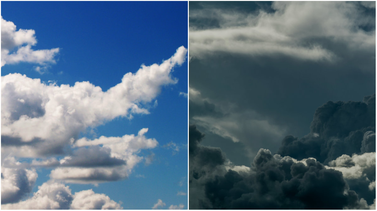 Så lätt kan du se på molnen hur vädret kommer bli